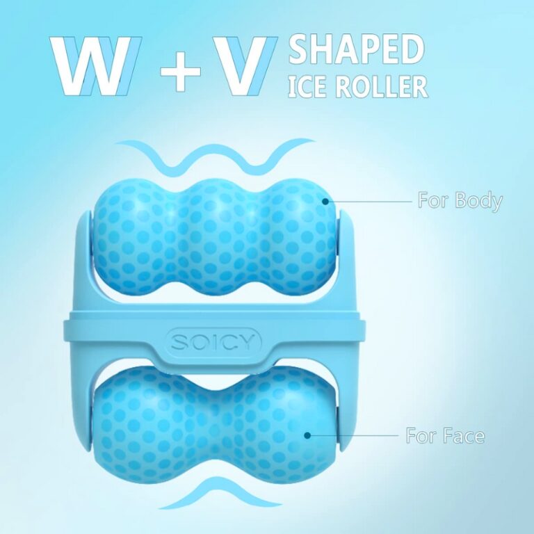 Double Sided Ice Roller for Face & Eyes – Cooling, Puffiness Relief ...