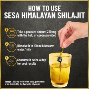 SESA Pure Himalayan Shilajit Resin – 20gm | 100% Ayurvedic & Lab ...