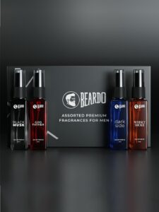 Beardo Assorted Premium for Men Giftset 4x8ml | Black Musk, Godfather ...