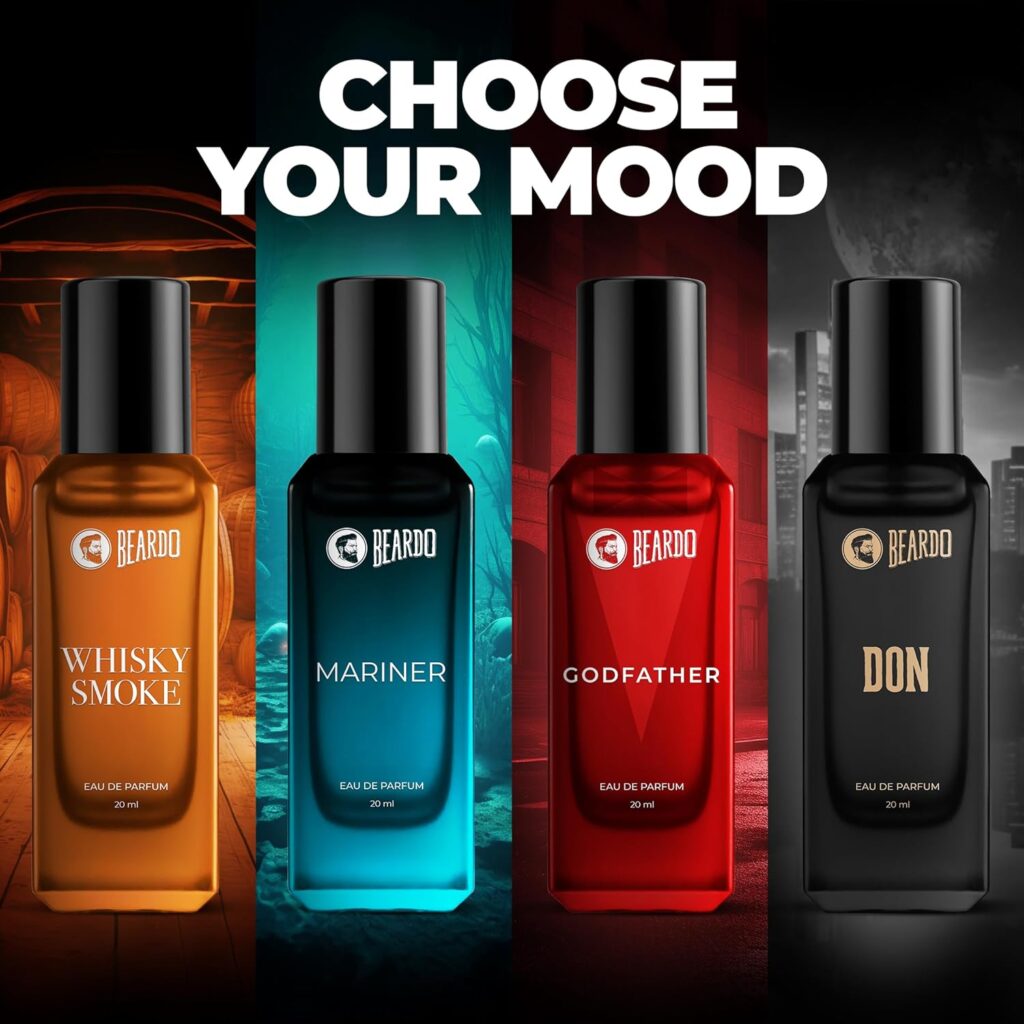 Beardo Perfumes Giftset For Men (4 x 20ml) Price in Bangladesh – Whisky ...