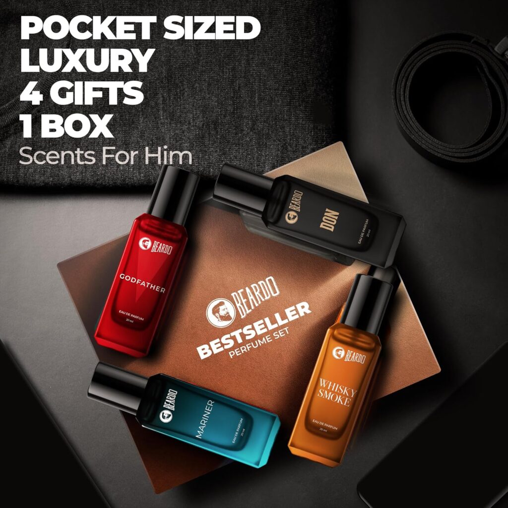 Beardo Perfumes Giftset For Men (4 x 20ml) Price in Bangladesh – Whisky ...