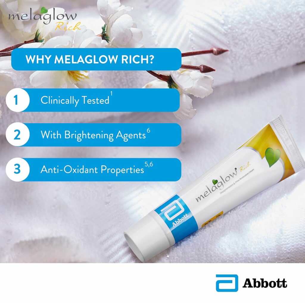 Advanced Solution for Dark Spots and Pigmentation | Melaglow Rich Cream ...